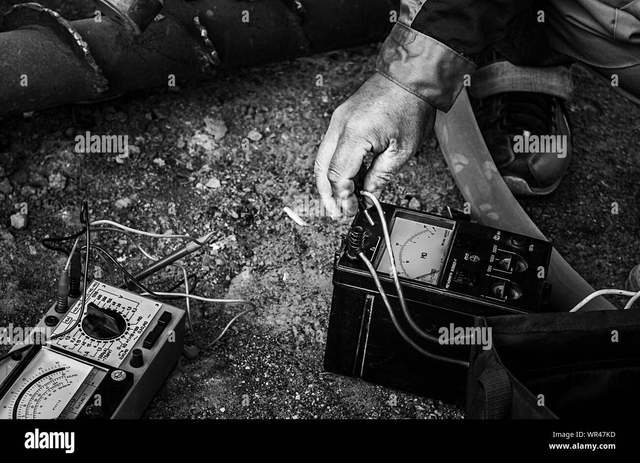 Electric multimeter hi-res stock photography and images - Alamy