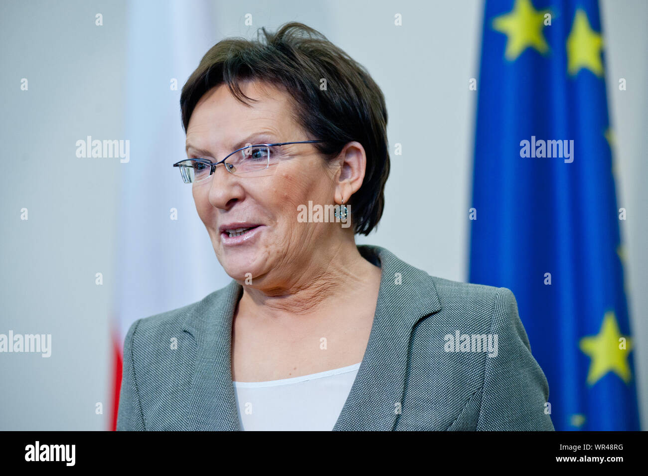 Ewa kopacz marshal of the polish sejm hi-res stock photography and images - Alamy