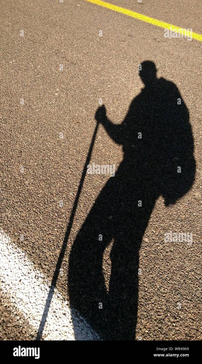 Shadow hiker hi-res stock photography and images - Alamy