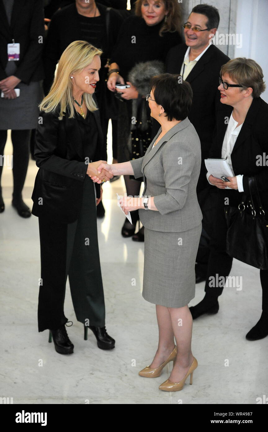 Ewa kopacz marshal of the polish sejm hi-res stock photography and images - Alamy