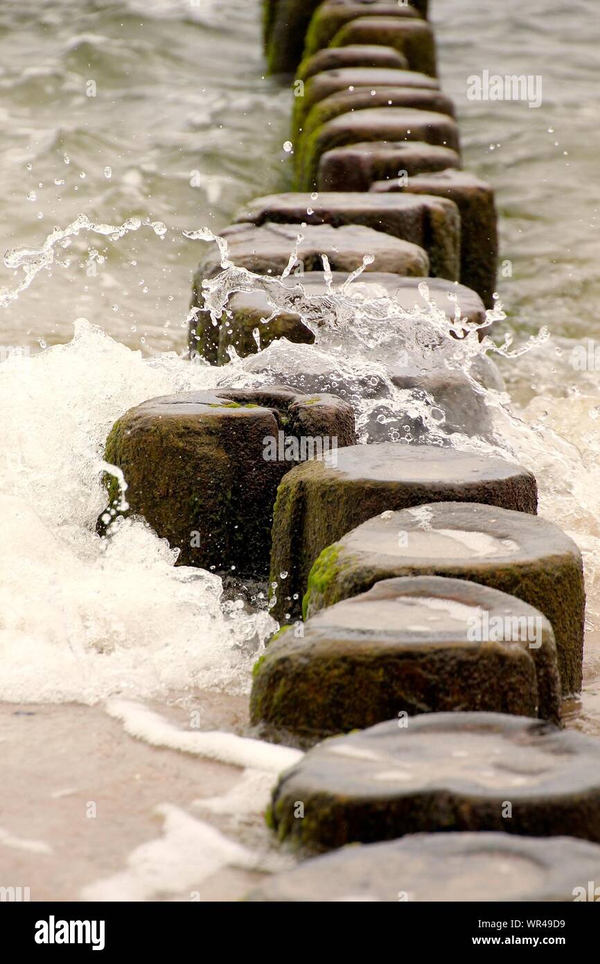 Stones stepping close up hi-res stock photography and images - Alamy