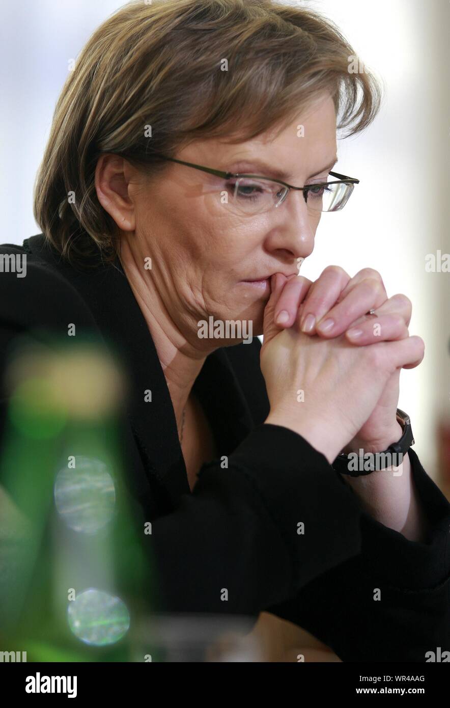 9.01.2007 Warsaw, Poland. Pictured: Ewa Kopacz Stock Photo - Alamy
