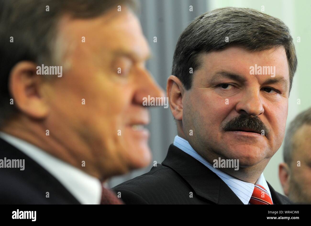 20.05.2009 Warsaw, Poland. Pictured: Jaroslaw Kalinowski Stock Photo ...