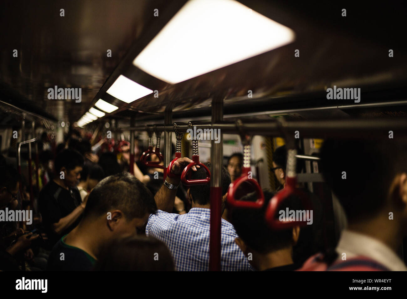 Crowd train hi-res stock photography and images - Alamy