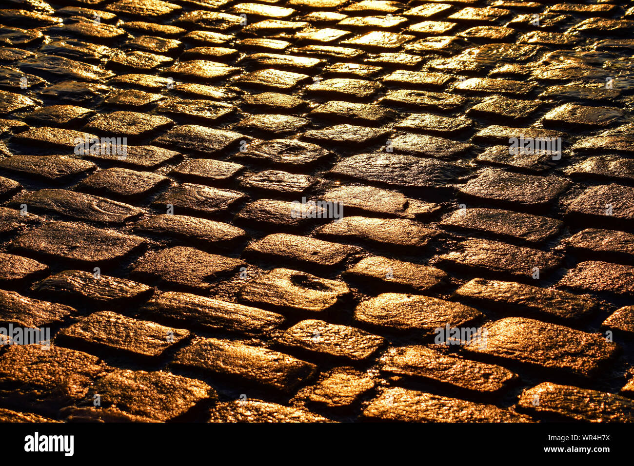 Glistening Cobbles, Cobblestones, Slipway, Robin Hood's Bay, North ...