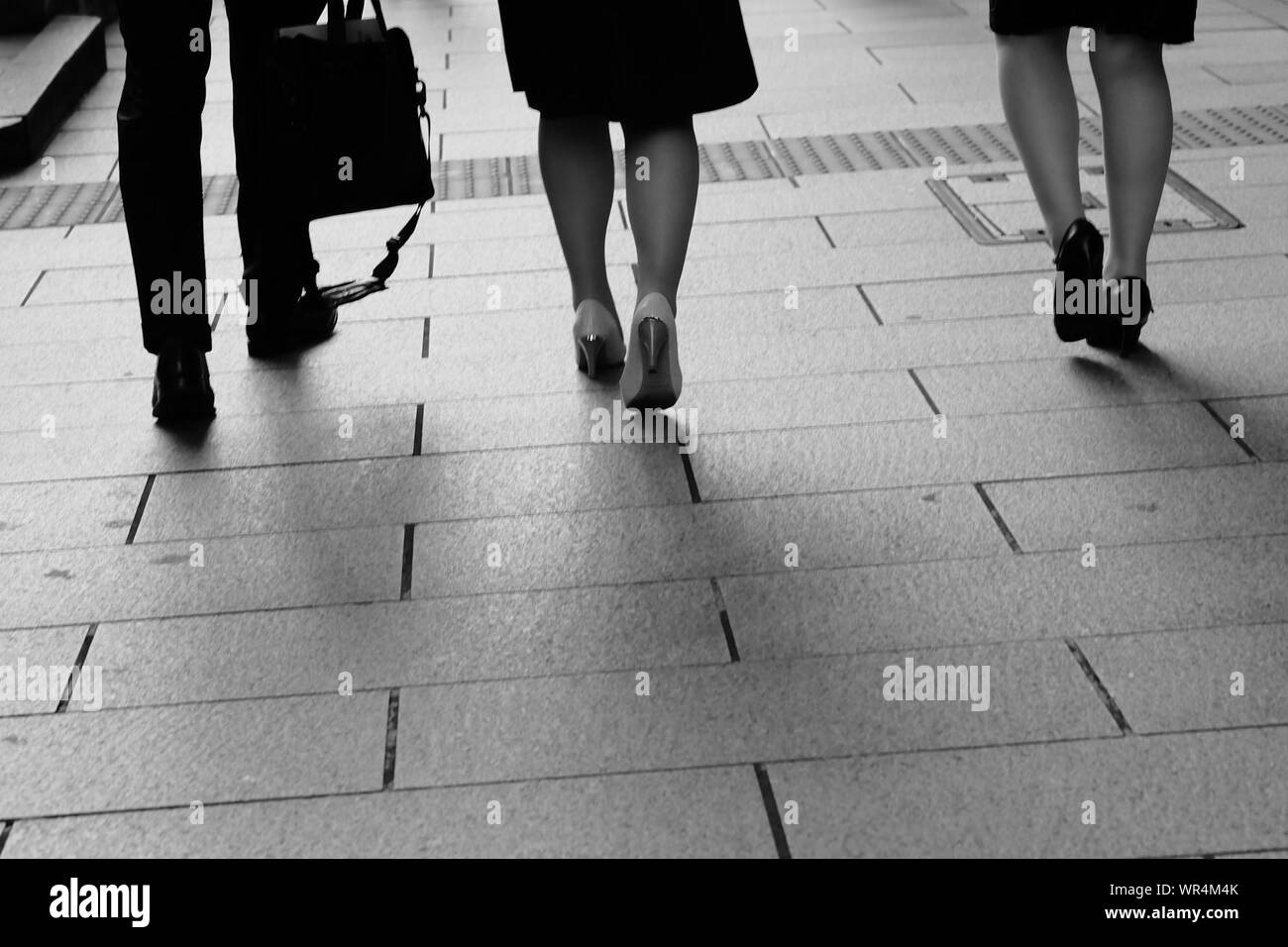 Business people walking together on hi-res stock photography and images ...