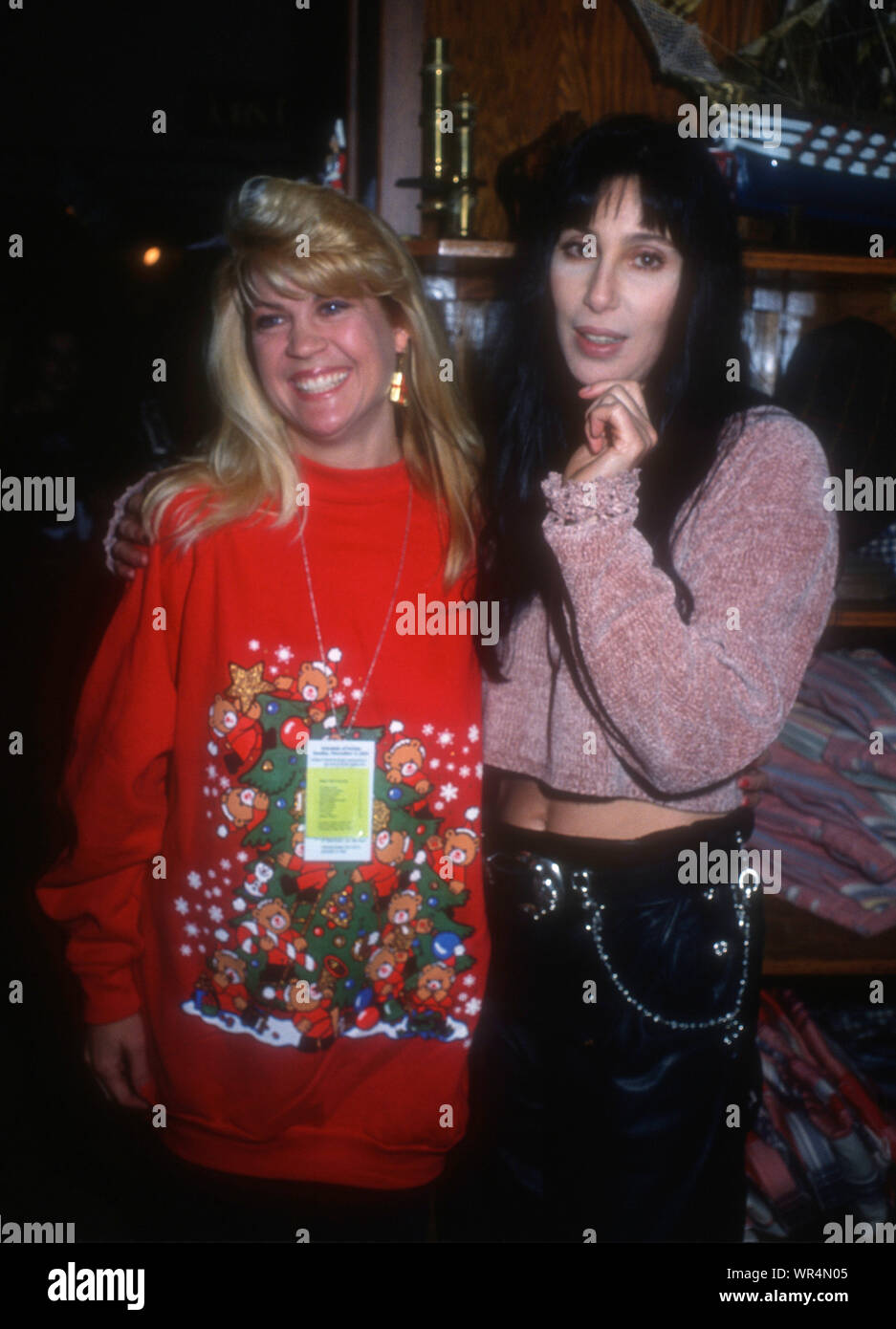 Beverly Hills, California, USA 4th December 1994 Singer/actress Cher ...