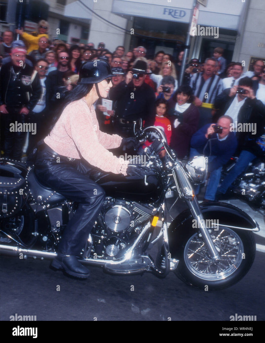 Beverly Hills, California, USA 4th December 1994 Singer/actress Cher ...