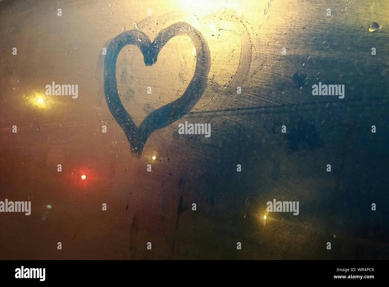 Heart window art hi-res stock photography and images - Alamy