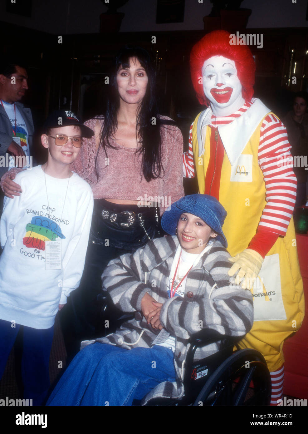 Beverly Hills, California, USA 4th December 1994 Singer/actress Cher ...