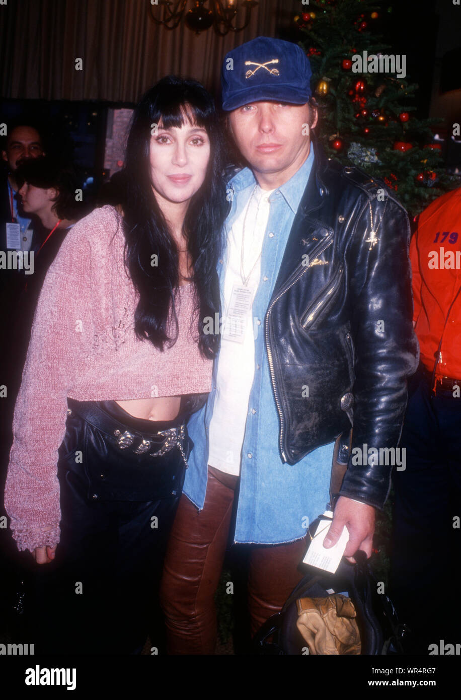 Beverly Hills, California, USA 4th December 1994 Singer/actress Cher ...