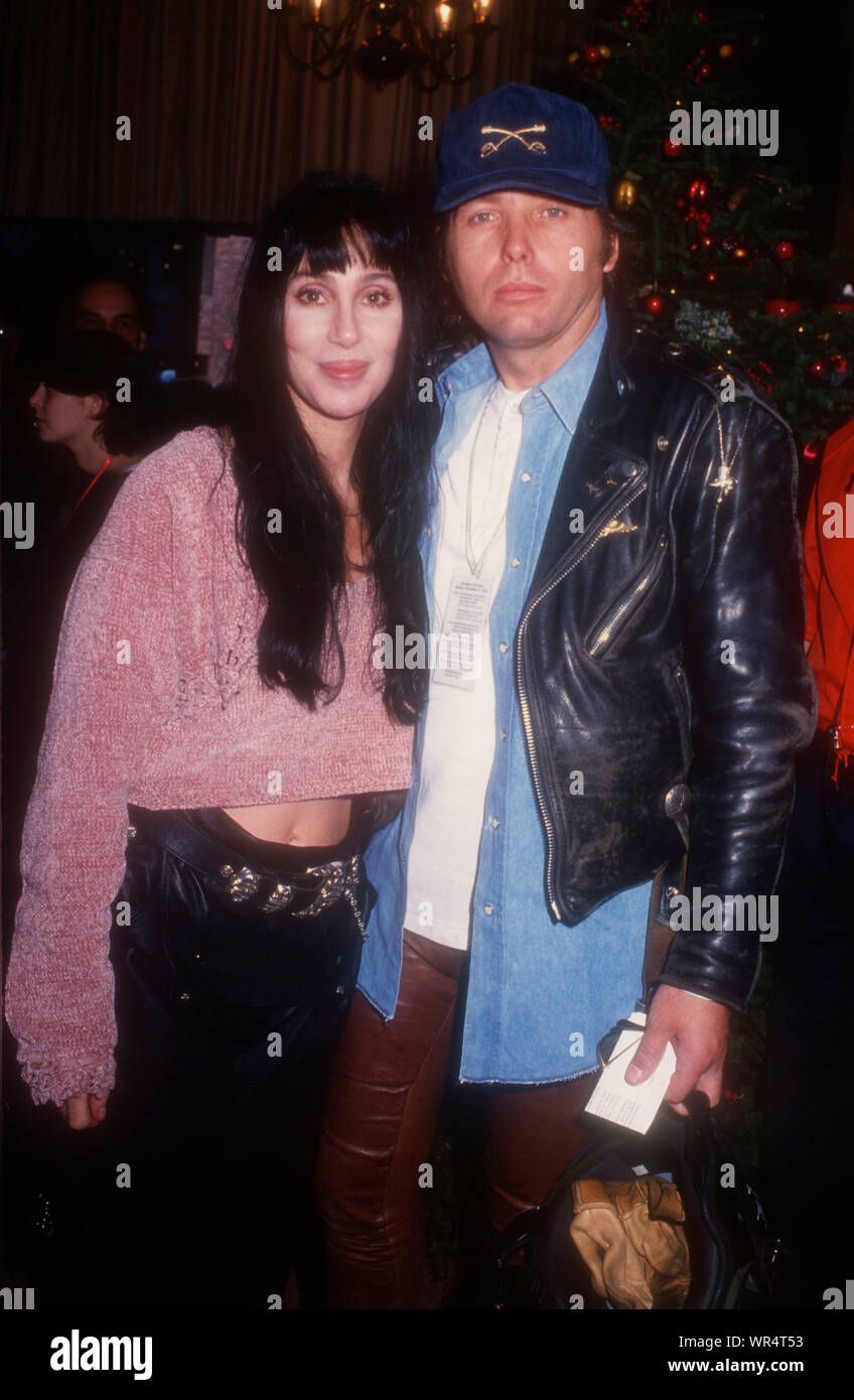 Beverly Hills, California, USA 4th December 1994 Singer/actress Cher ...