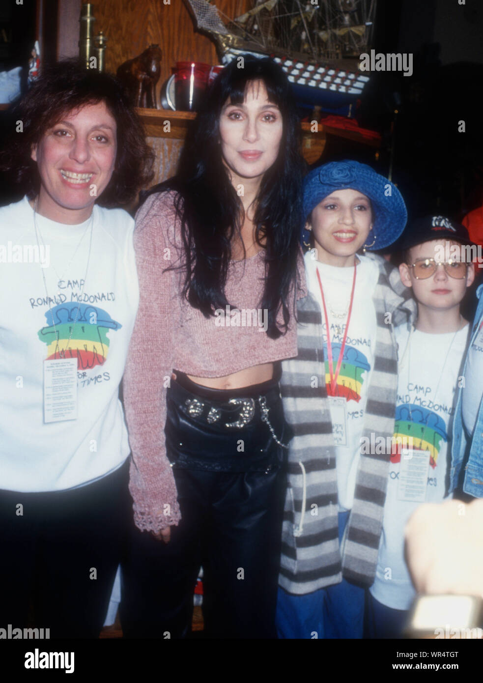 Beverly Hills, California, USA 4th December 1994 Singer/actress Cher ...