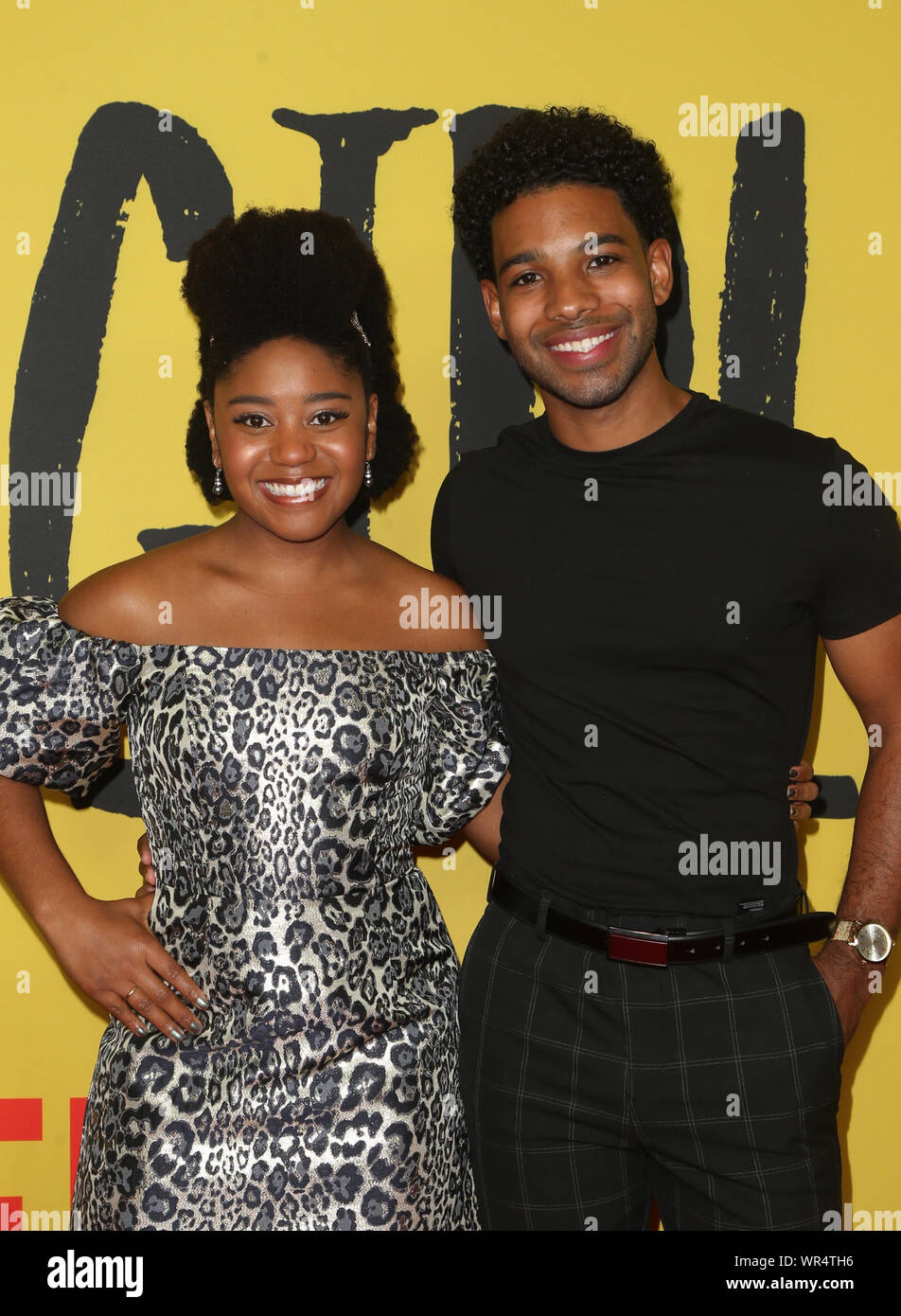 Los Angeles, Ca. 9th Sep, 2019. Anjelika Washington, Rico Paris, at ...