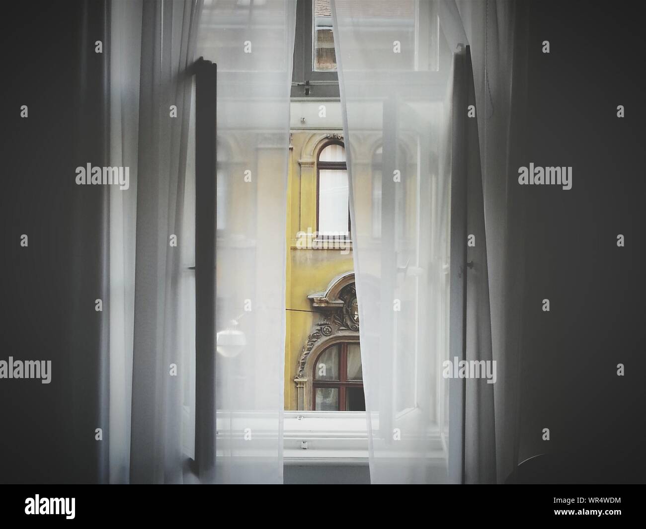 Behind the window of the building hi-res stock photography and images ...