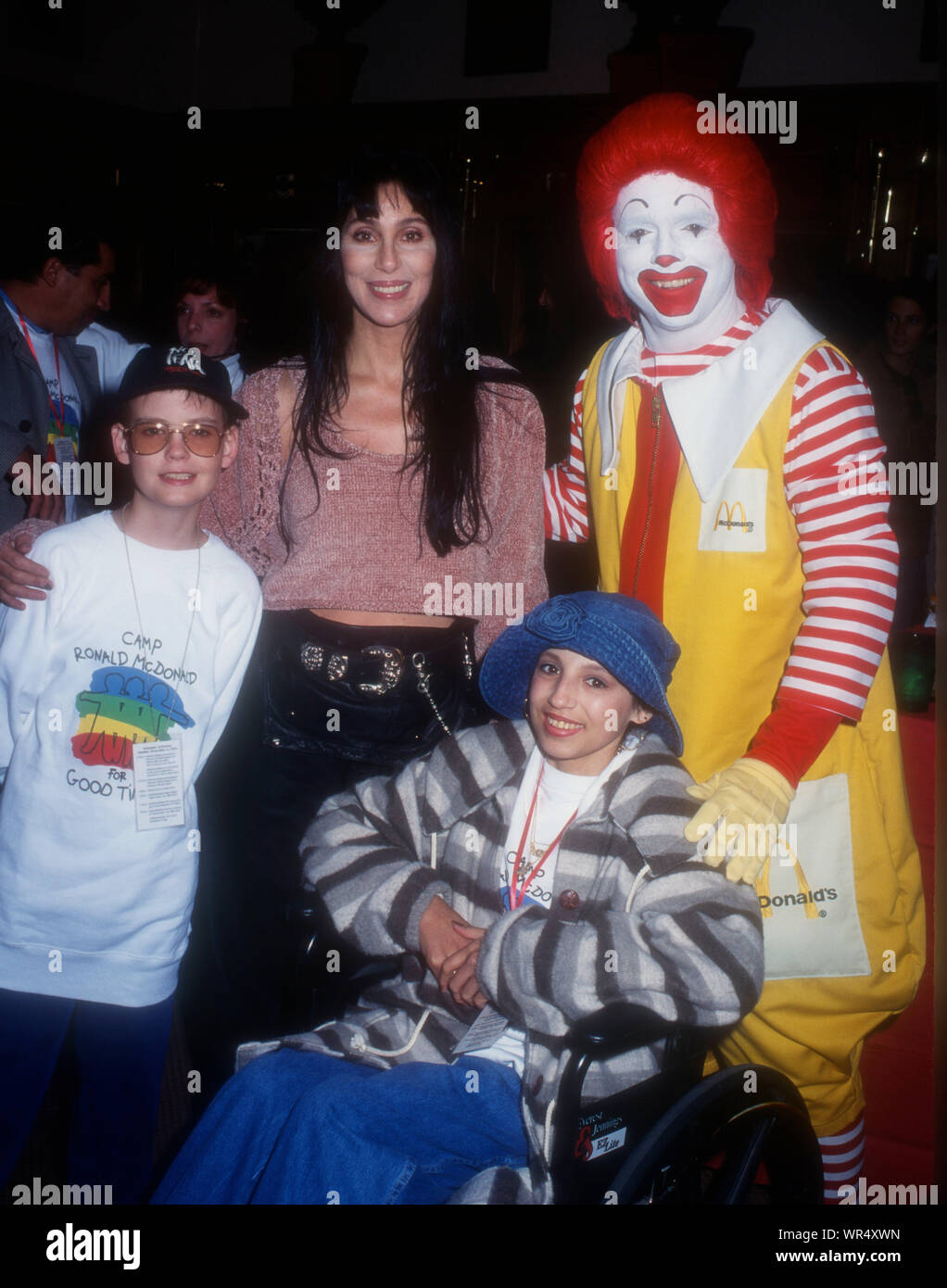 Beverly Hills, California, USA 4th December 1994 Singer/actress Cher ...