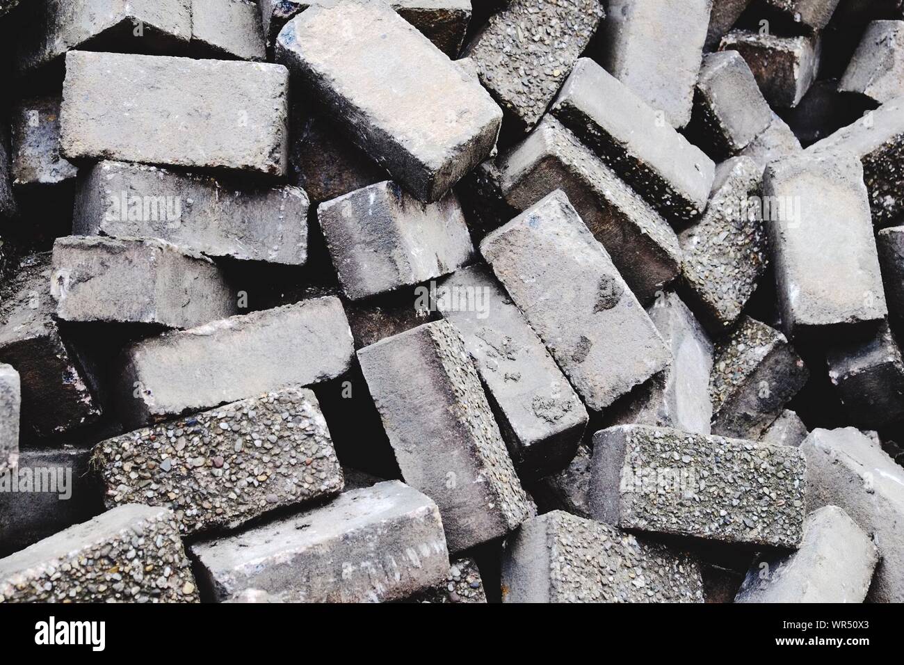 Pile of bricks hi-res stock photography and images - Alamy