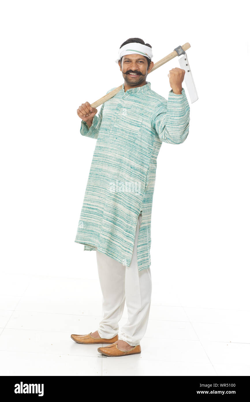 Farmer with axe hi-res stock photography and images - Alamy