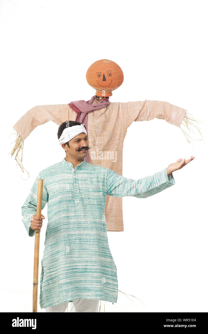 Indian scarecrow hi-res stock photography and images - Alamy
