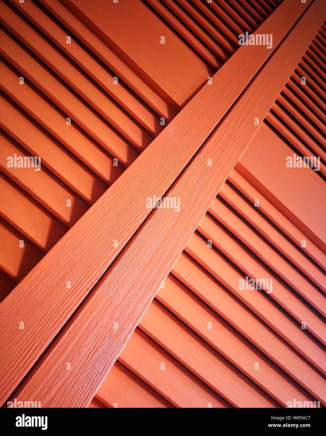 Orange wooden door hi-res stock photography and images - Alamy