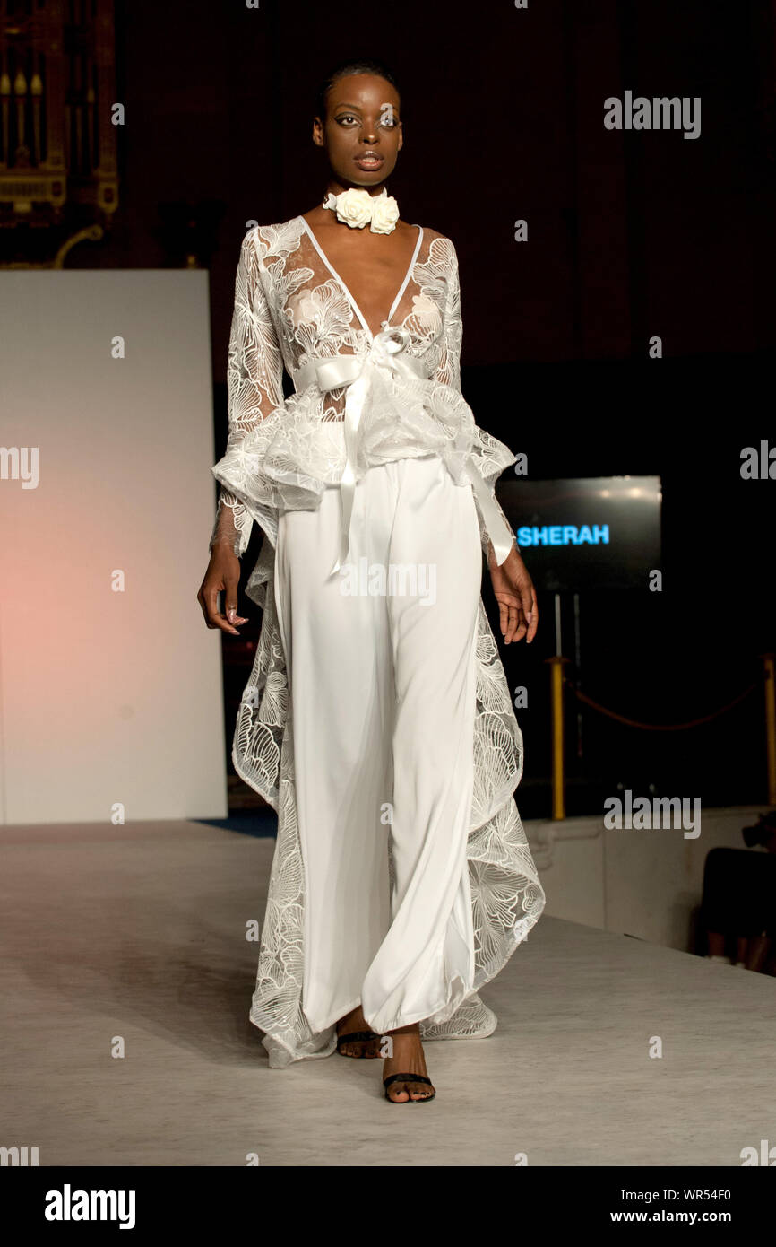 London African Fashion Week - Catwalk Featuring: model Where: London ...