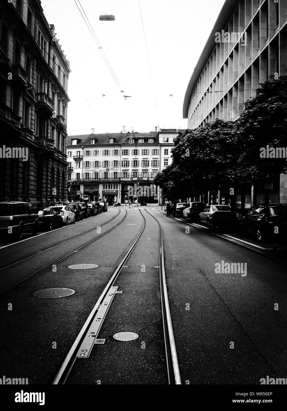 Tramway track hi-res stock photography and images - Alamy