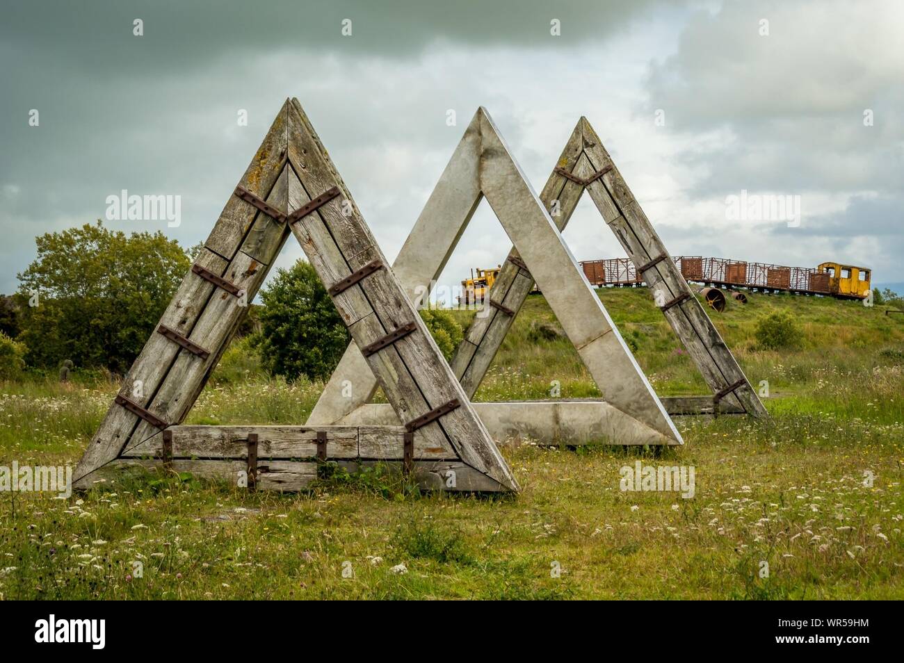 Triangle cloud hi-res stock photography and images - Alamy