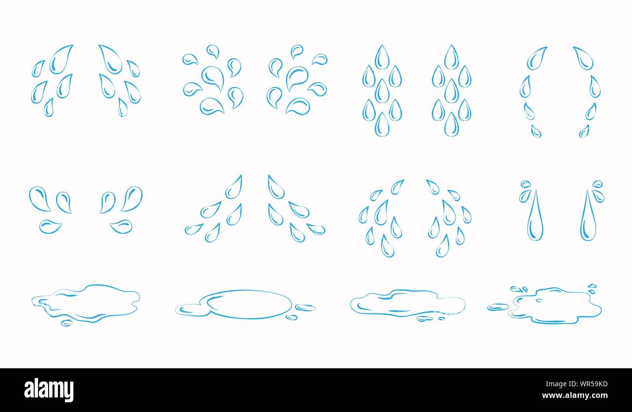 Weeping shape Stock Vector Images - Alamy