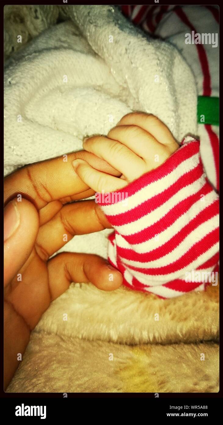 Baby and adult hands hi-res stock photography and images - Alamy