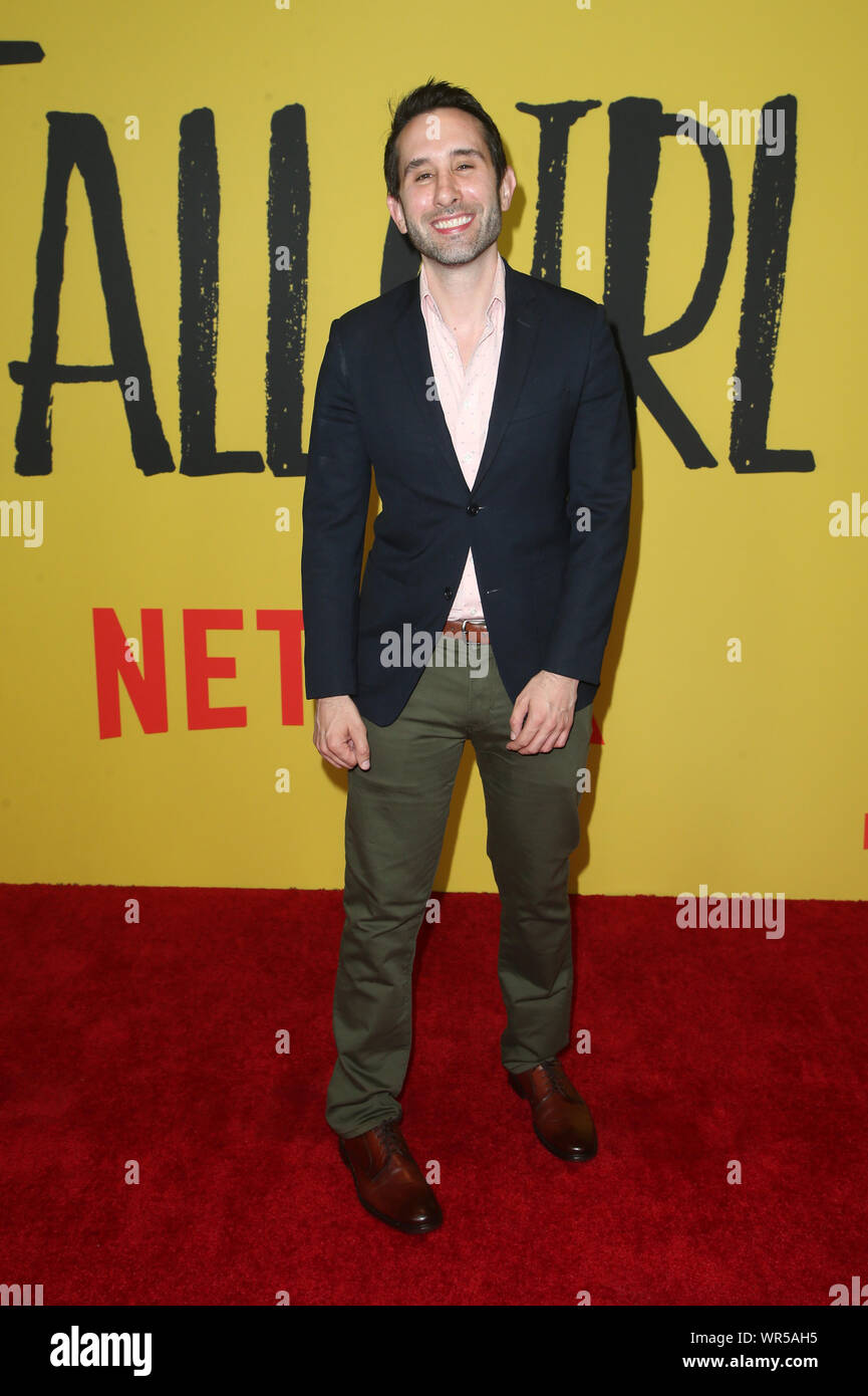 Los Angeles, California, USA. 9th Sep, 2019. Corey Marsh. Premiere Of Netflix's "Tall Girl" held ...