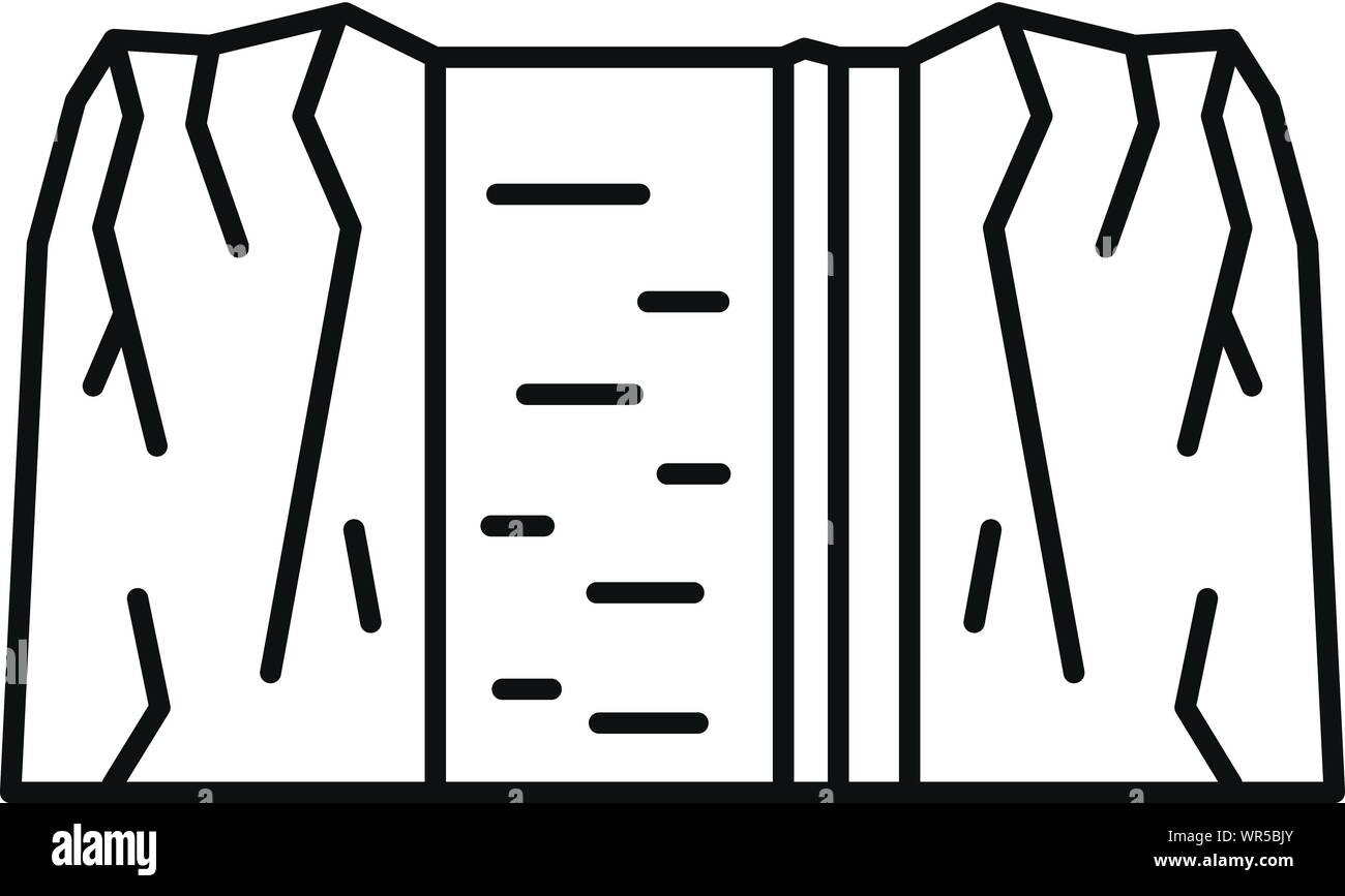 Cascade icon. Outline cascade vector icon for web design isolated on ...