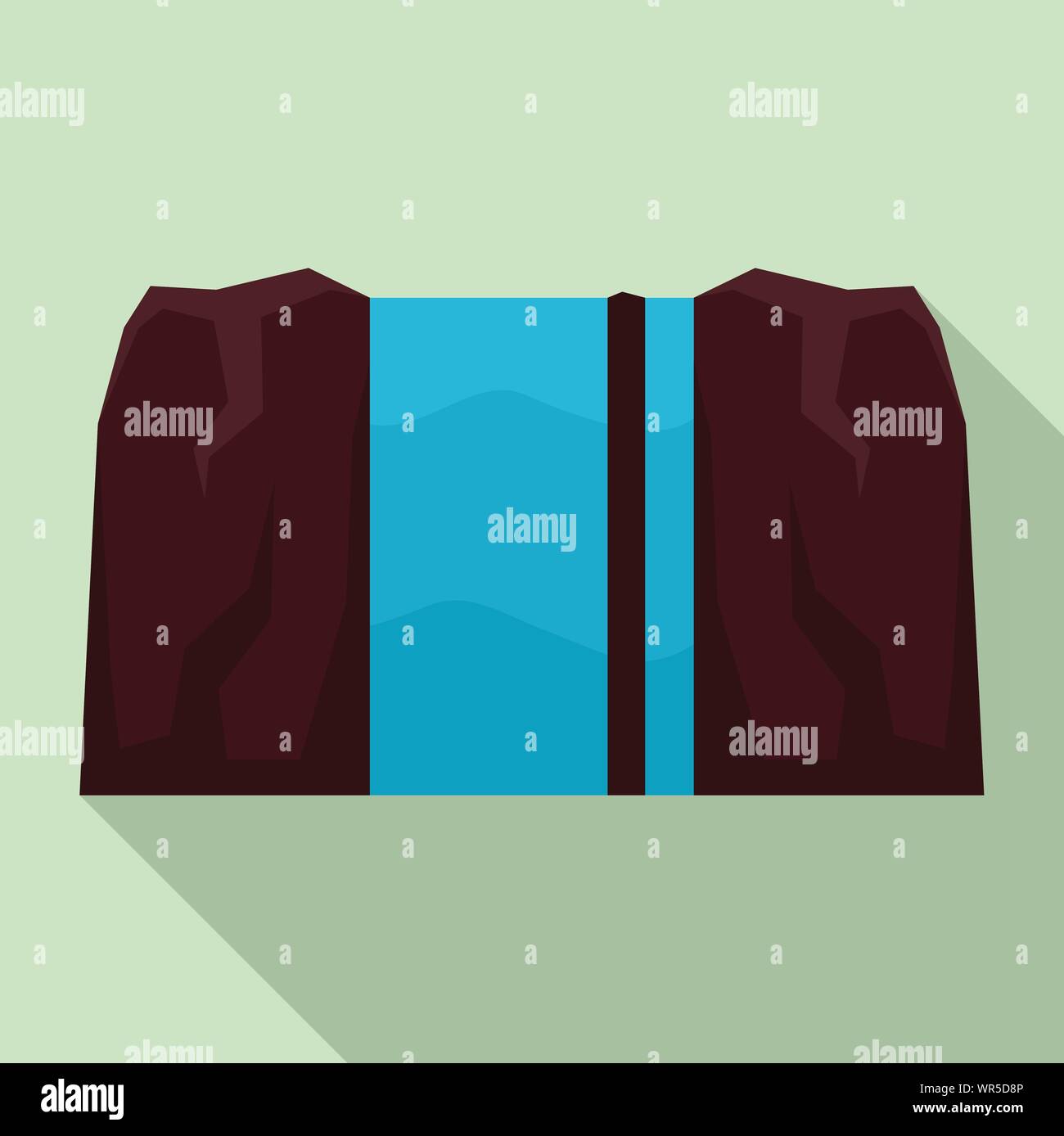 Linear waterfall hi-res stock photography and images - Alamy