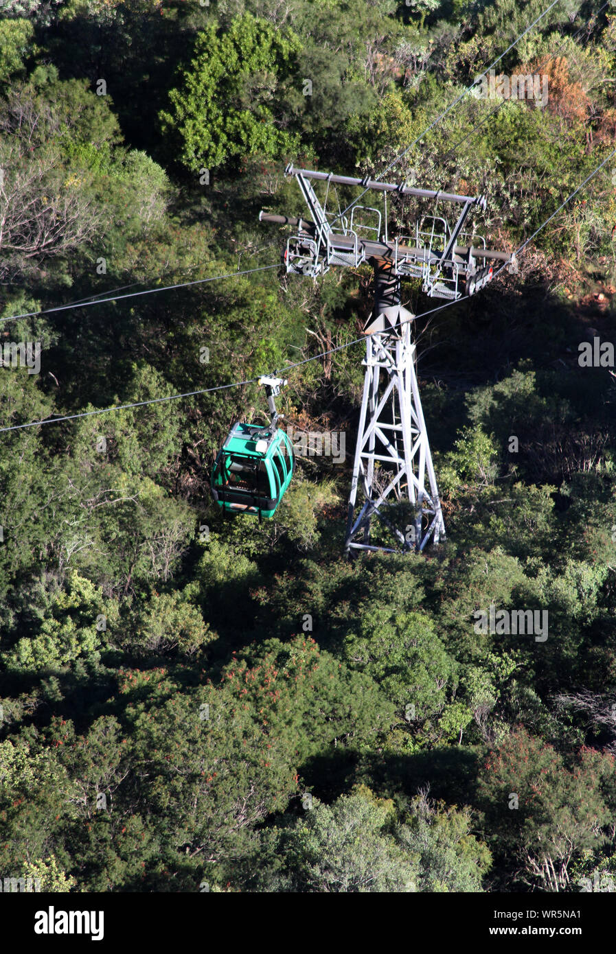 Aerial view of the Hartebeespoort Cableway station, South Africa Stock ...