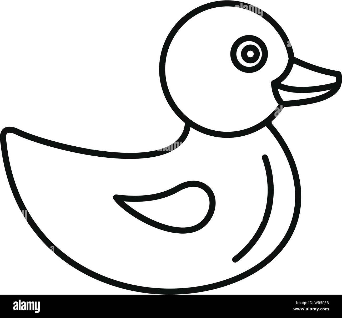 Duckling Clipart Black And White