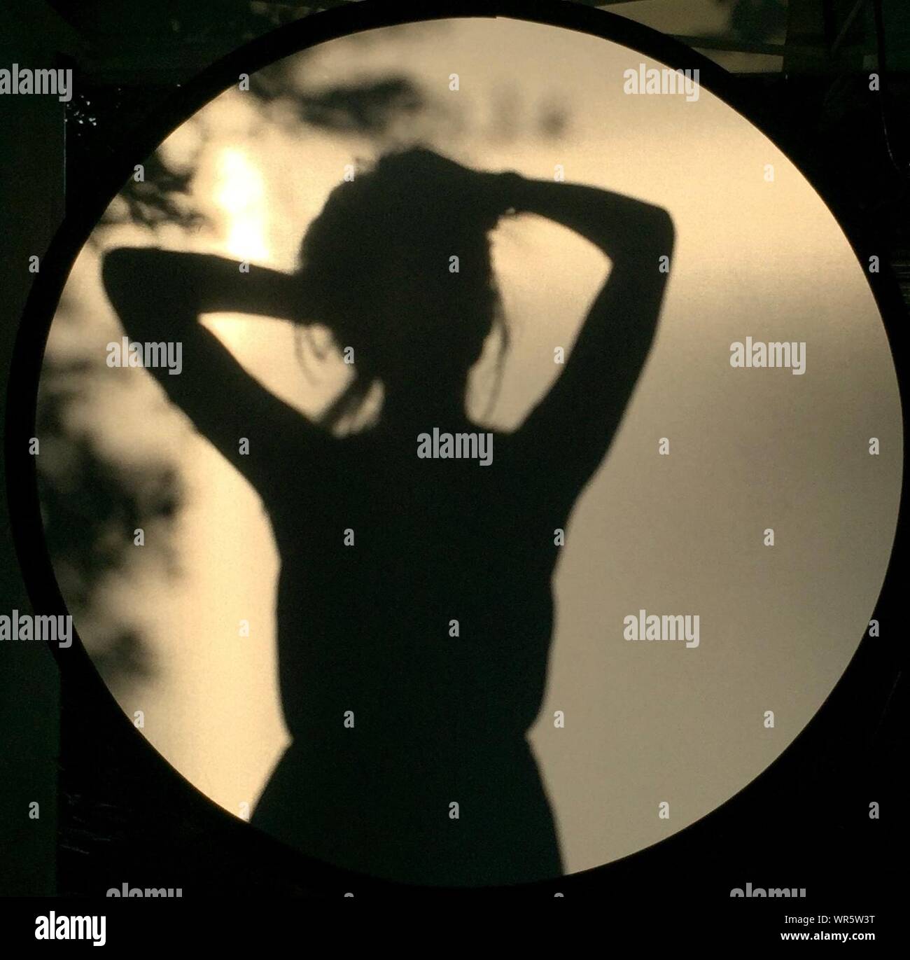 Night shadow woman one person hi-res stock photography and images - Alamy