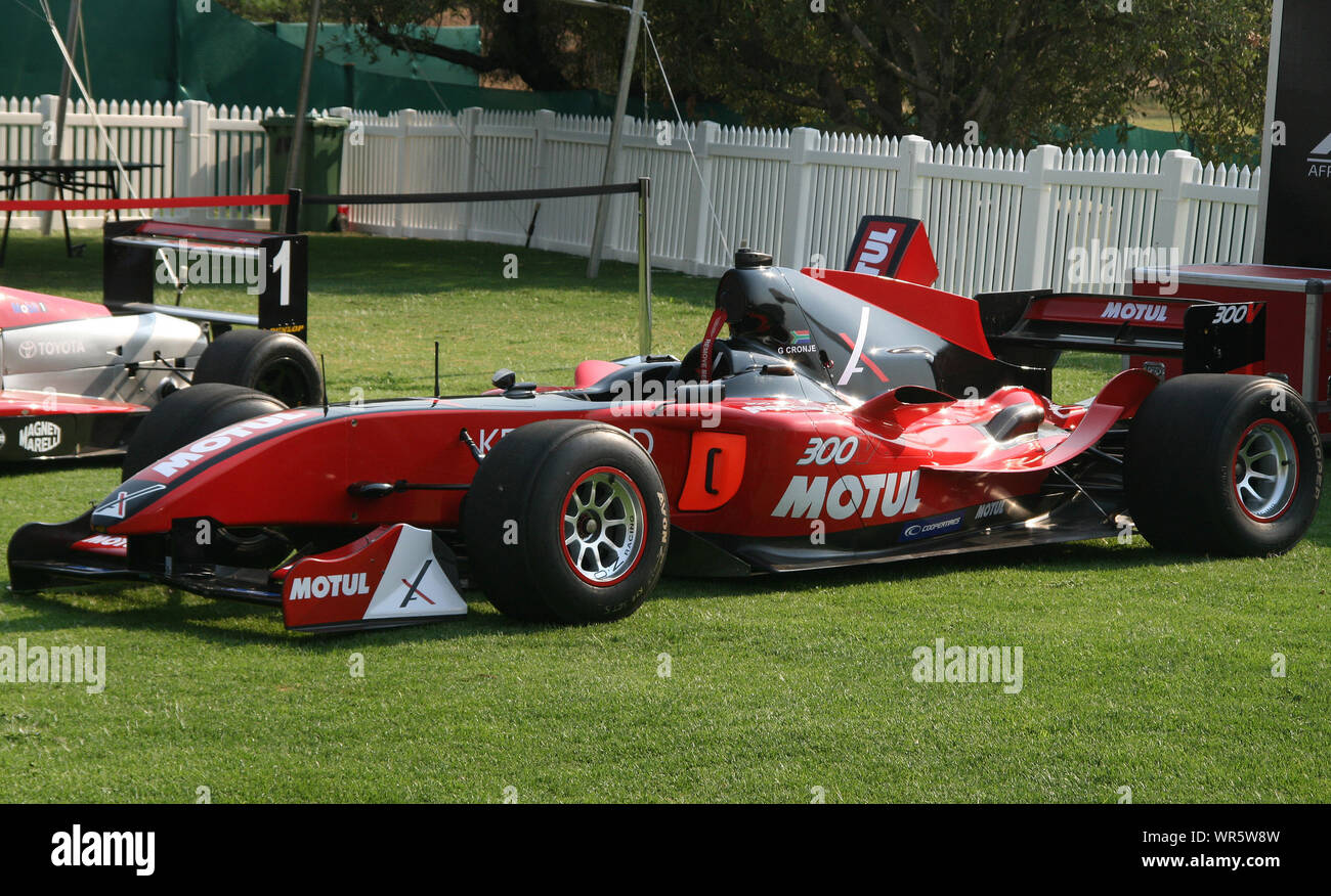 Formula race car on display at Concours, Sun City, South Africa Stock ...