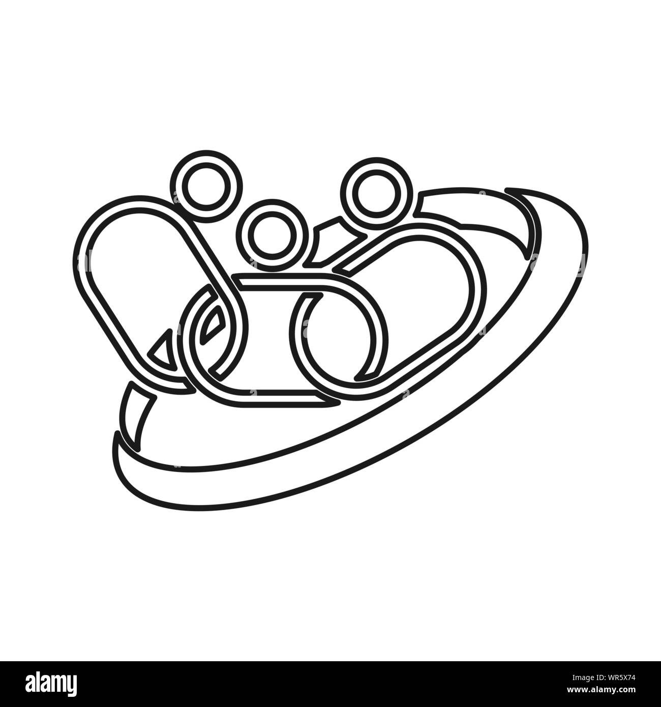 chain people connection Commitment Teamwork Together Outline Logo Stock ...