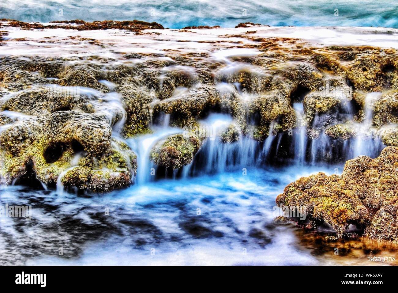 Waterfall on beach hi-res stock photography and images - Alamy