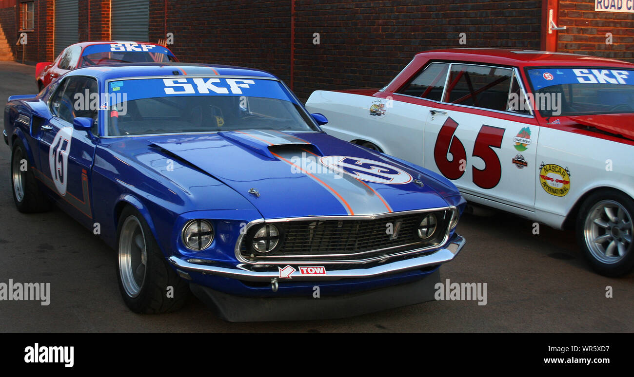 Old unique race cars on display, South Africa Stock Photo - Alamy