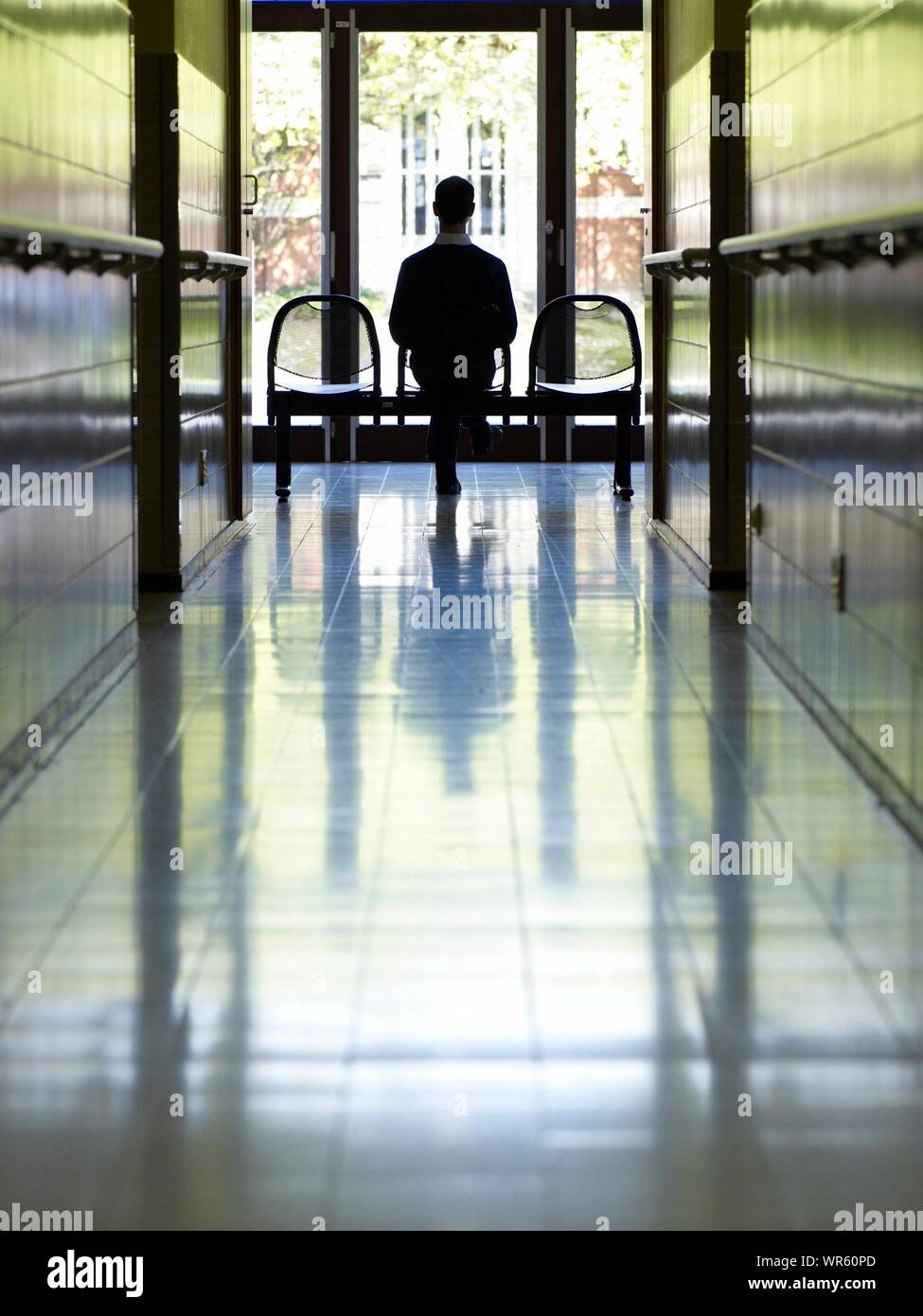 Chair waiting hi-res stock photography and images - Alamy