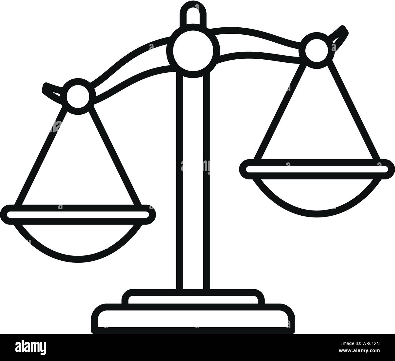 Disease balance icon. Outline disease balance vector icon for web ... Disease balance icon. Outline disease balance vector icon for web ...