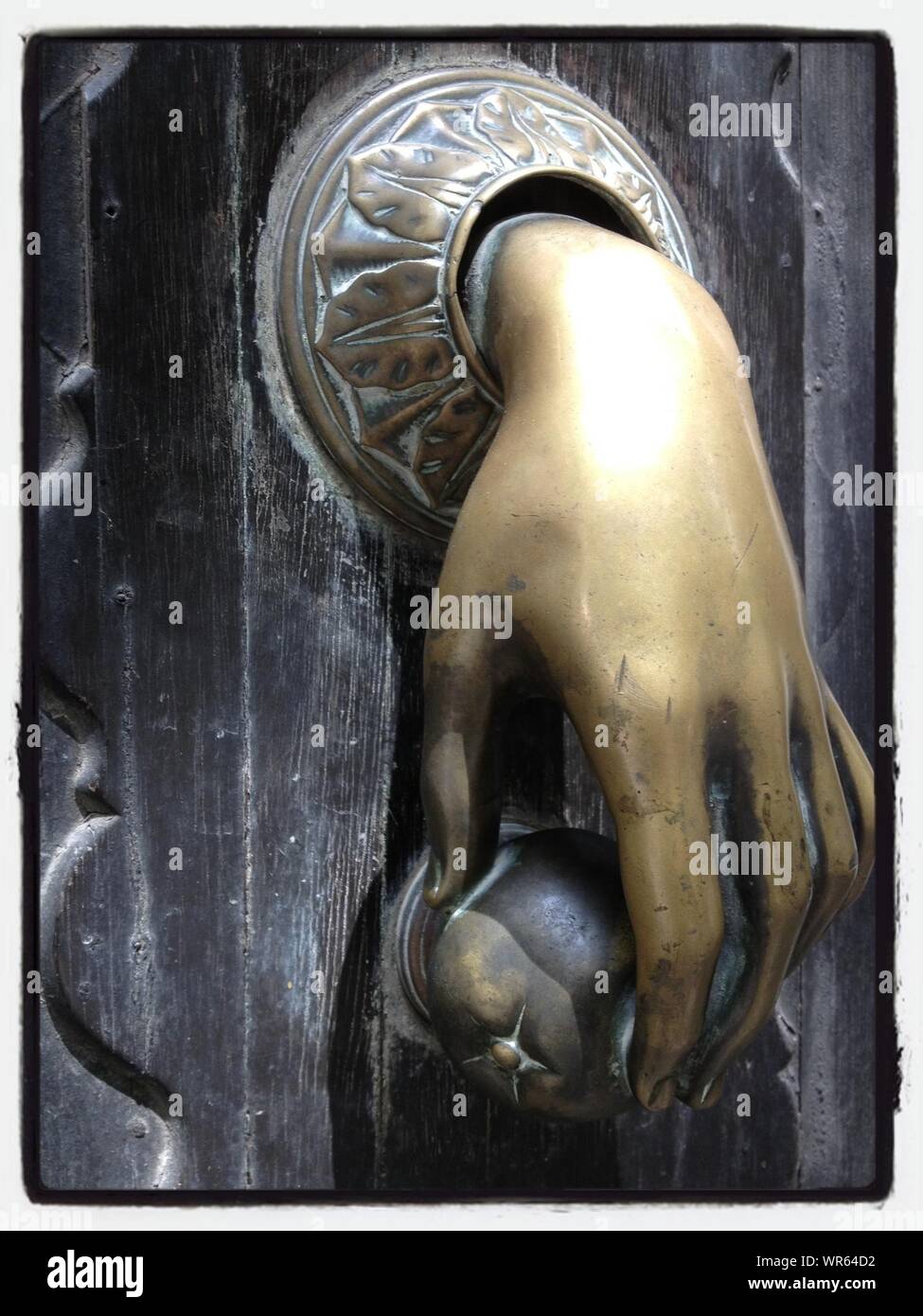 Hand doorknob hi-res stock photography and images - Alamy