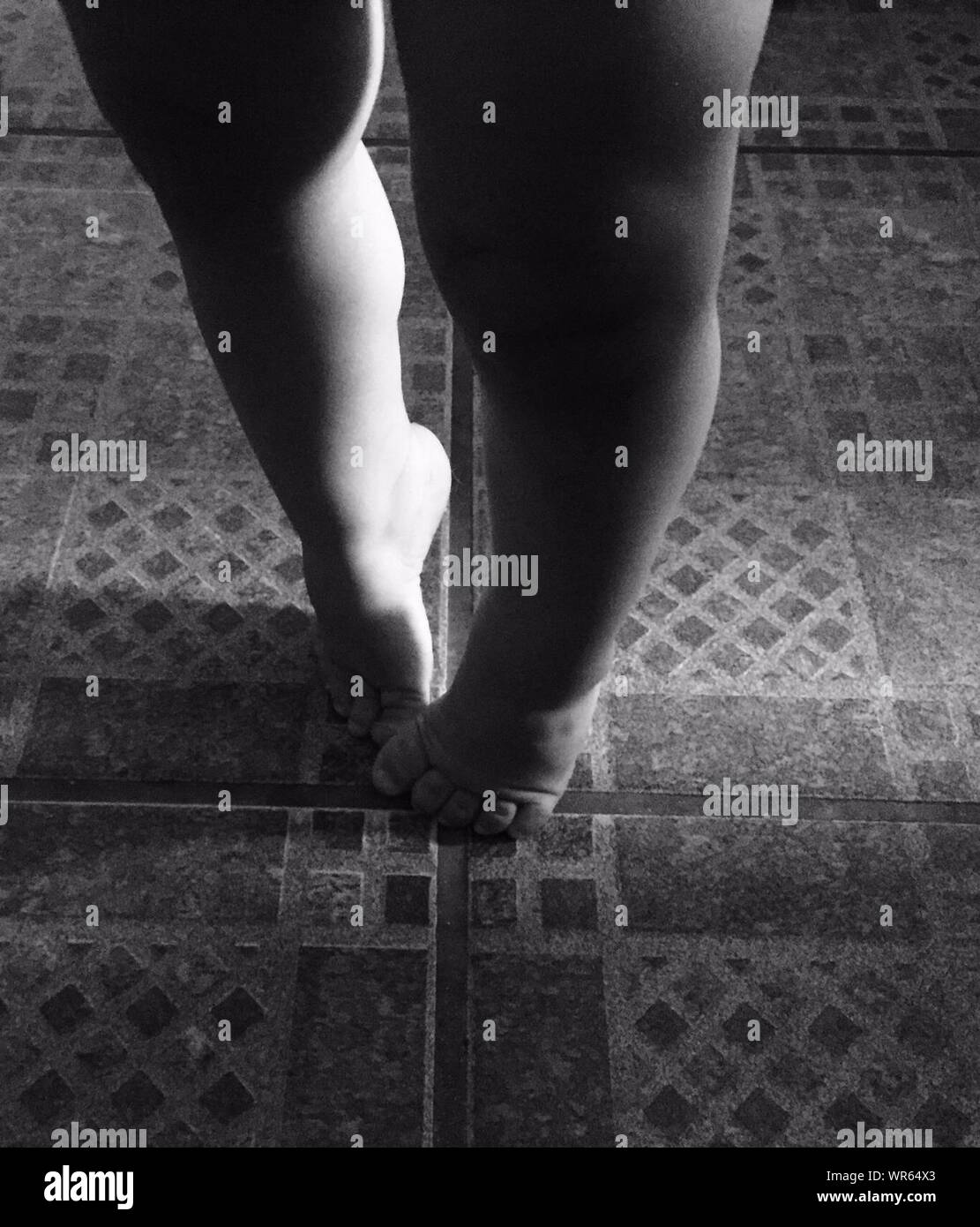 Standing tiptoe hi-res stock photography and images - Alamy