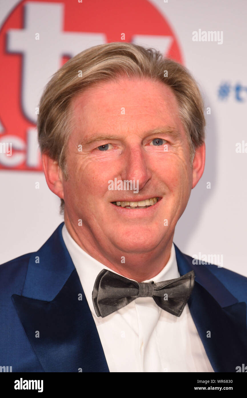 Adrian Dunbar attending the TV Choice Awards held at the Hilton Hotel ...