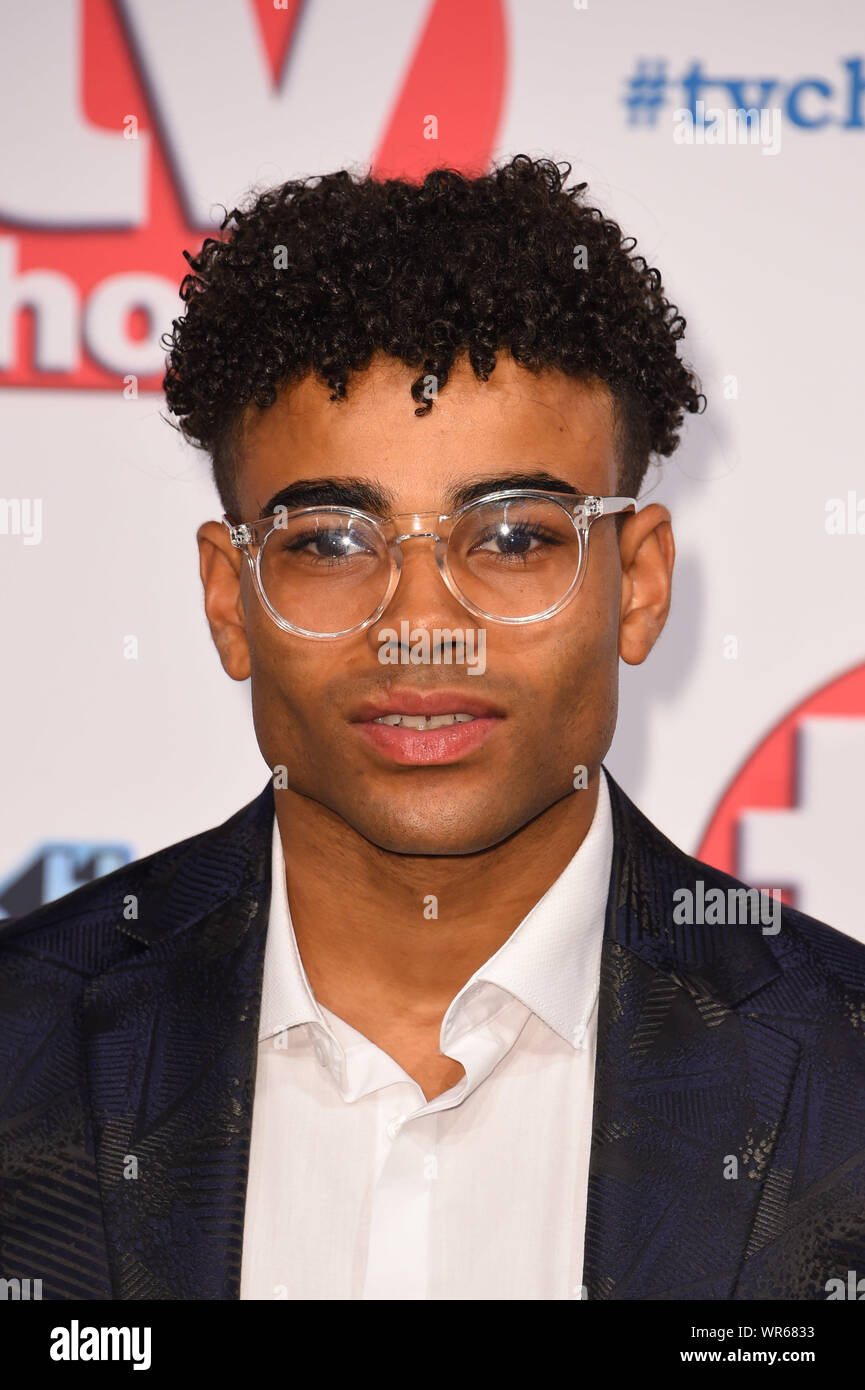 Malique Thompson-Dwyer attending the TV Choice Awards held at the ...