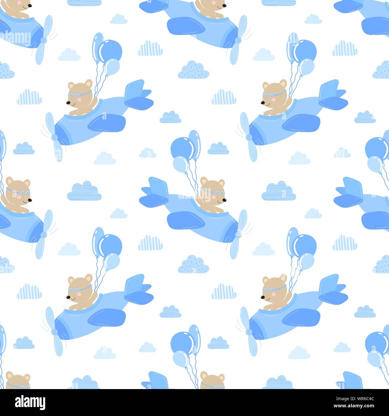 Illustration kid boy pilot Stock Vector Images - Alamy