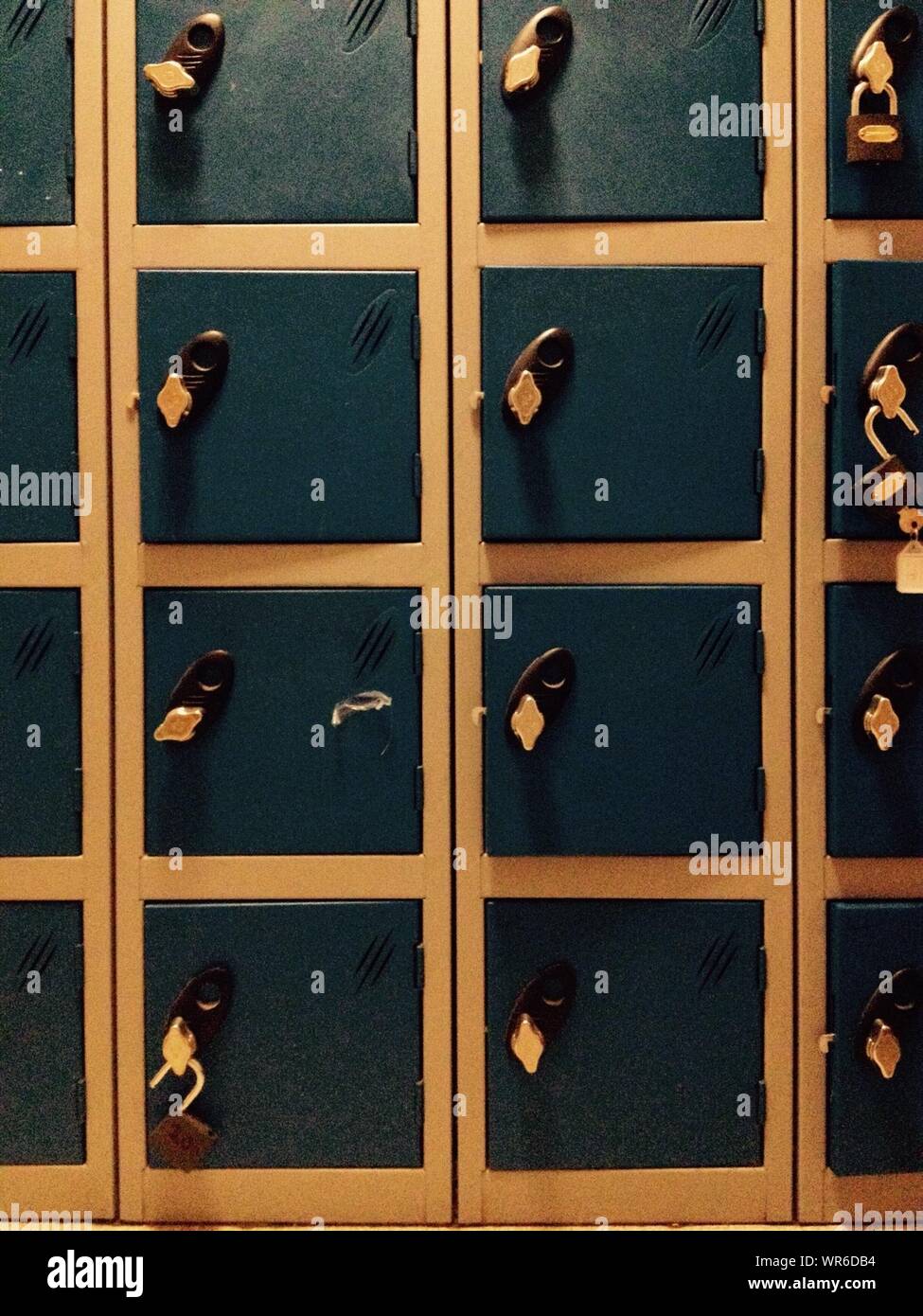 Secured lockers hi-res stock photography and images - Alamy