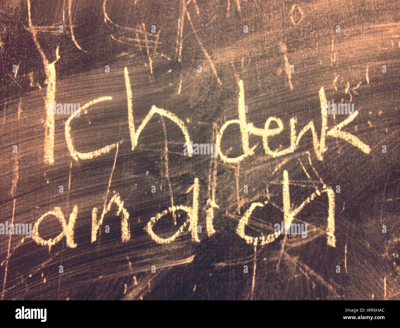 No handwriting hi-res stock photography and images - Alamy