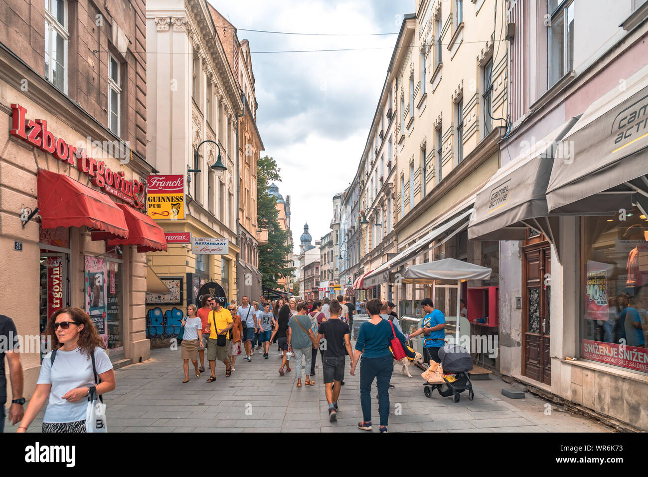 Sarajevo streets hi-res stock photography and images - Alamy