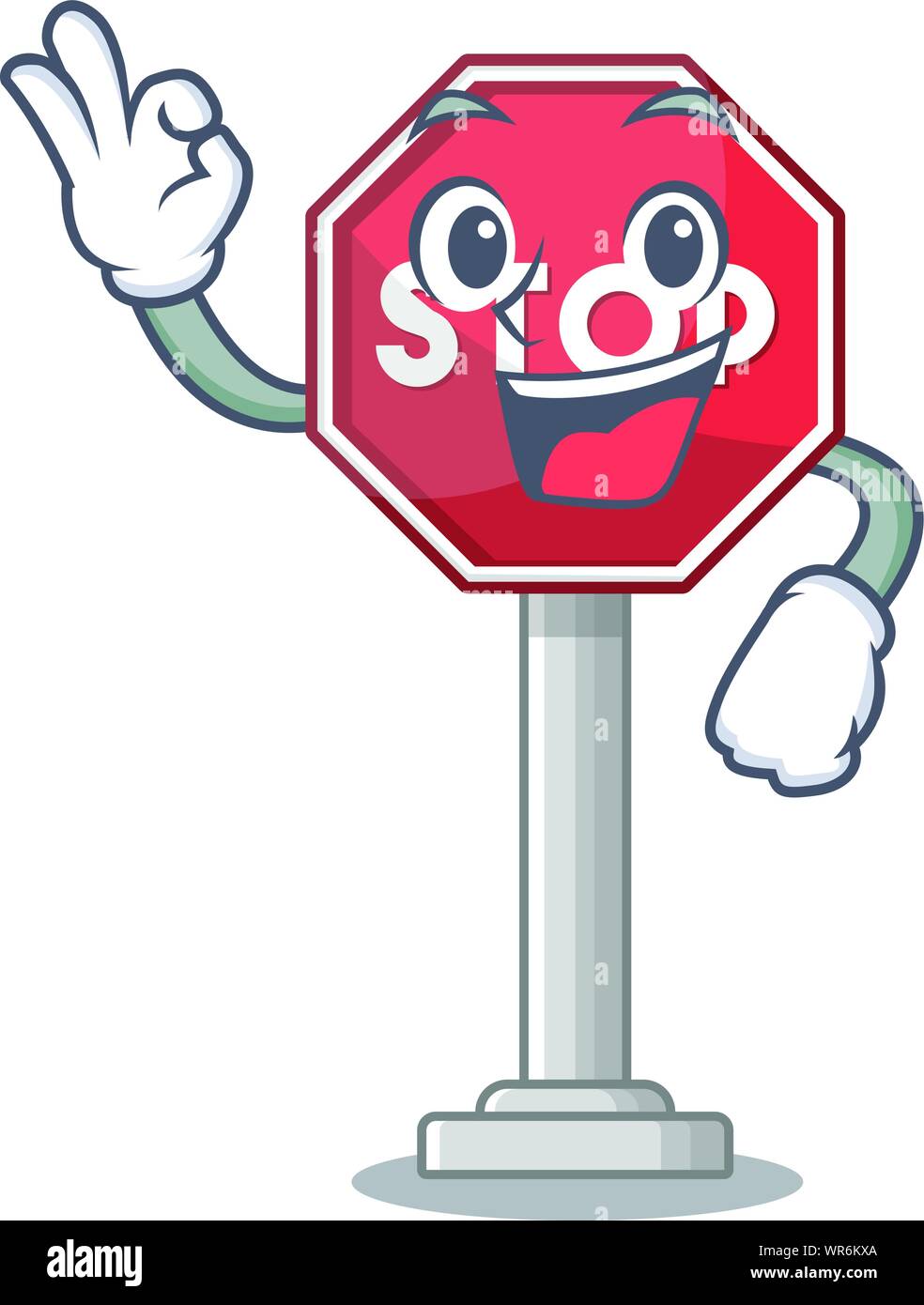 Funny highway sign usa Stock Vector Images - Alamy